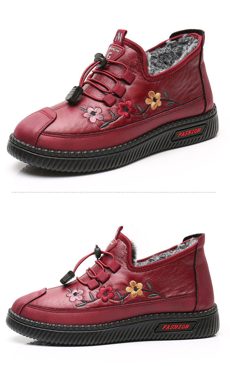 Chaussures d'hiver en fourrure pour femmes – Confort-Idéal